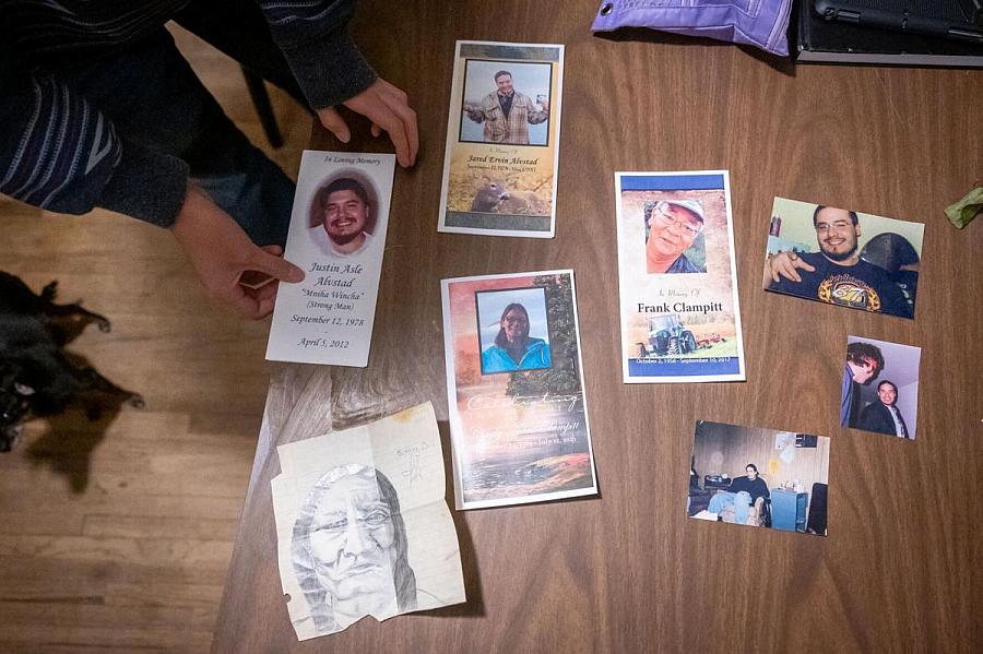 'You don't want to be part of this club': In Fort Peck, death has ...